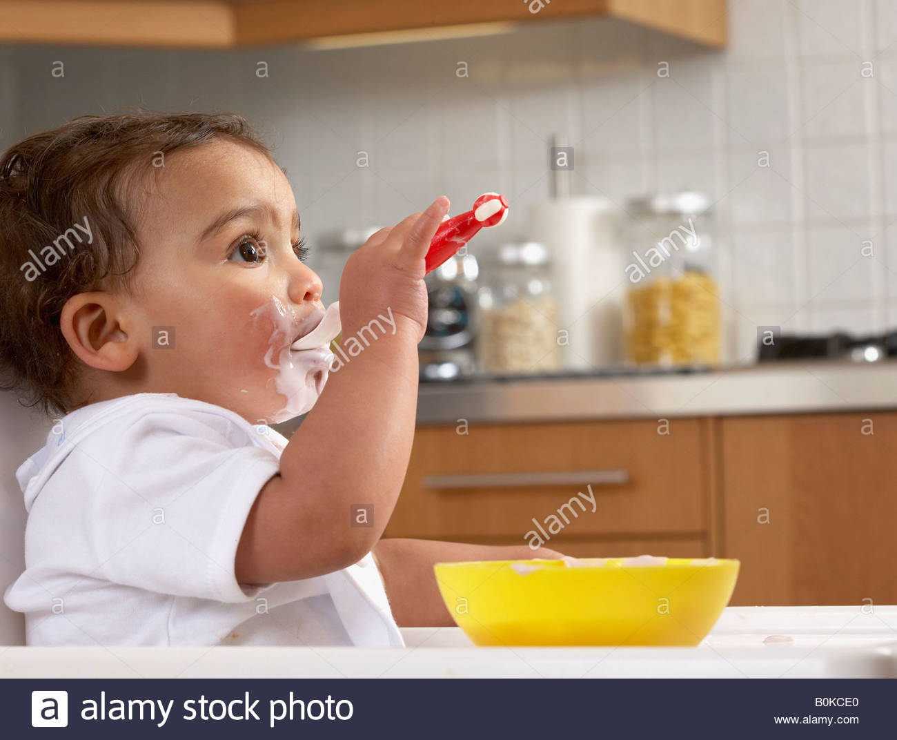 Kids Making Mess Stock Photos & Kids Making Mess Stock Images - Alamy