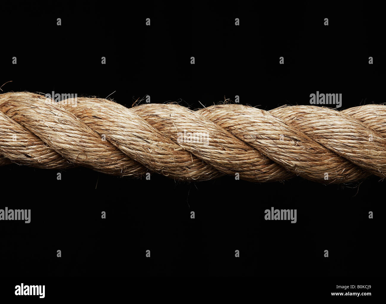 Close-up of Rope Stock Photo - Alamy