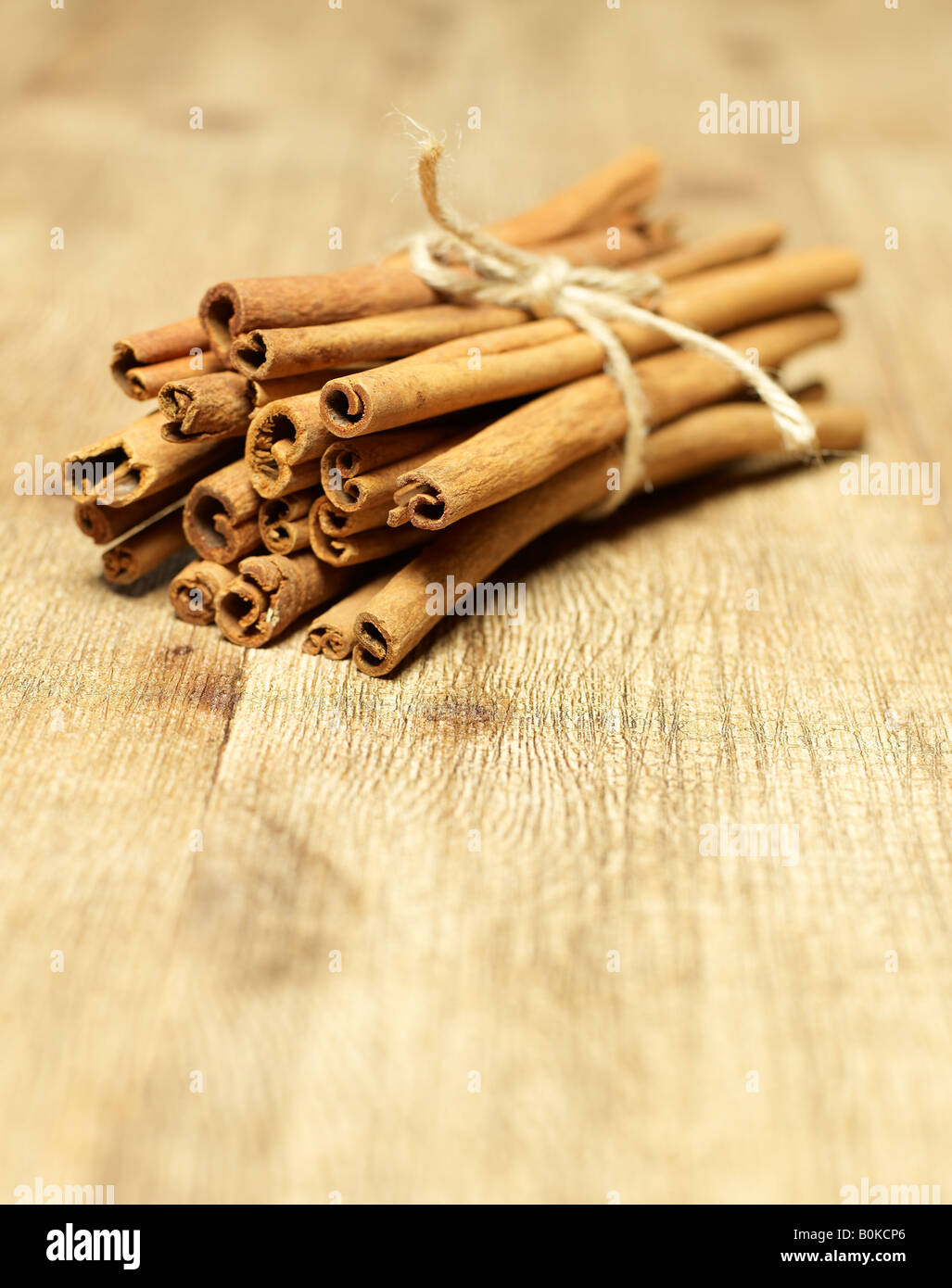 Bundle of Cinnamon Sticks Stock Photo - Alamy