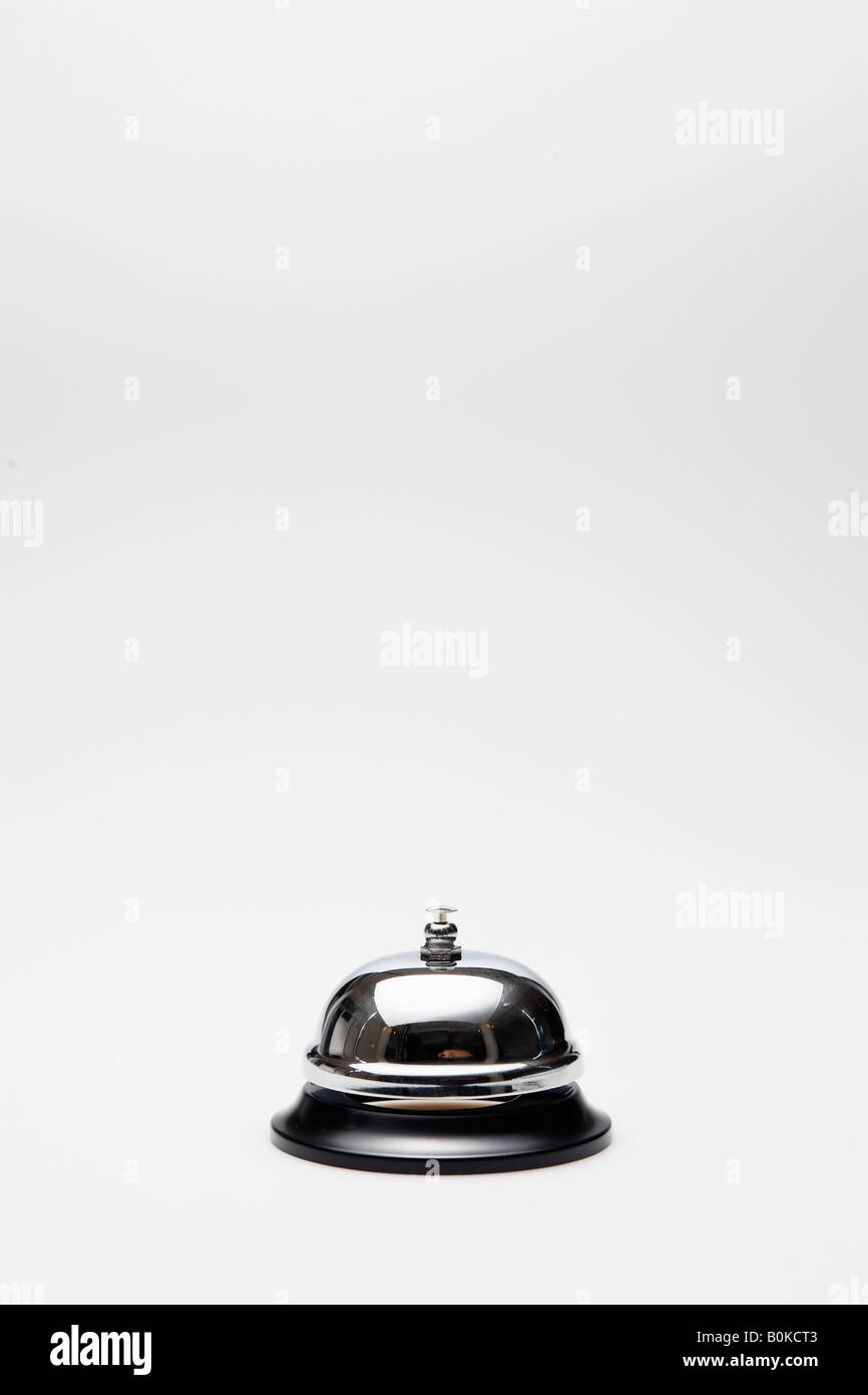 Single Desk Bell Stock Photo - Alamy