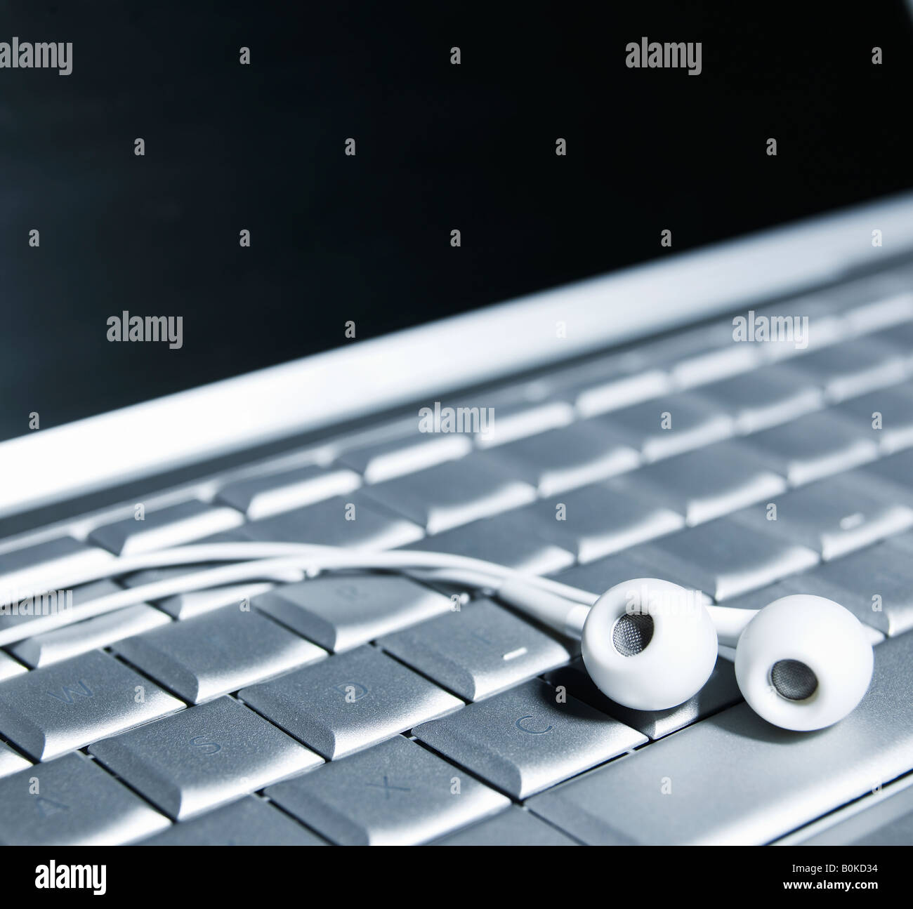 Computer keyboard earplugs hi-res stock photography and images - Alamy