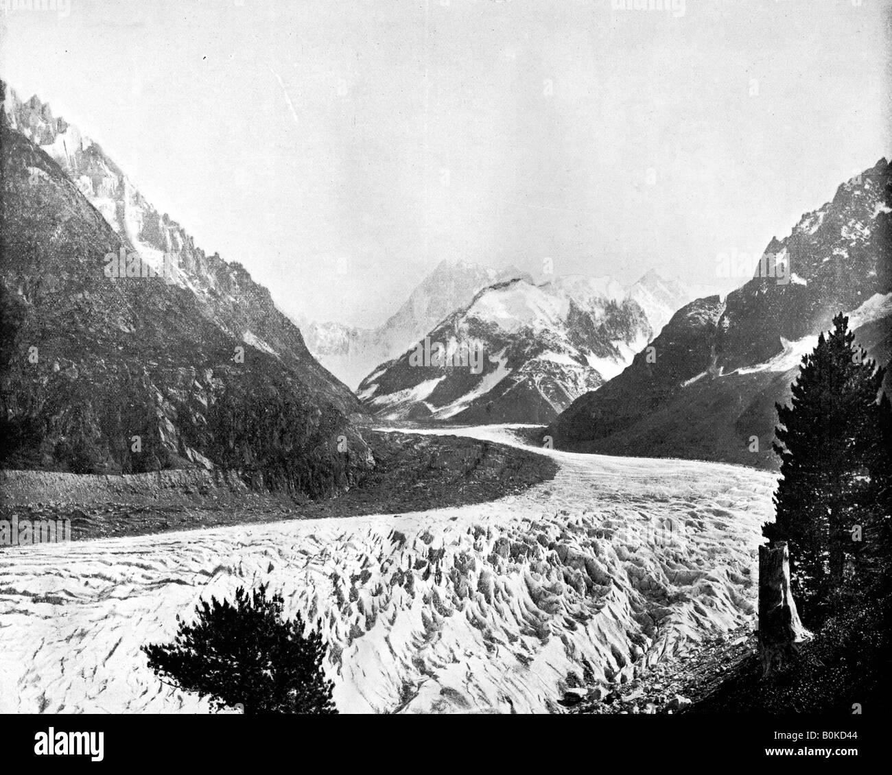 John glacier Black and White Stock Photos & Images - Alamy