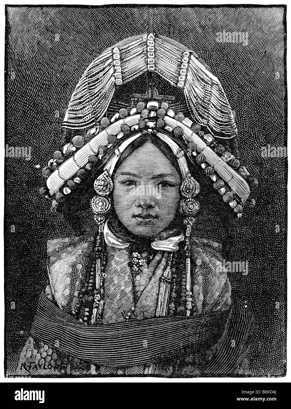 Sikkim headgear hi-res stock photography and images - Alamy