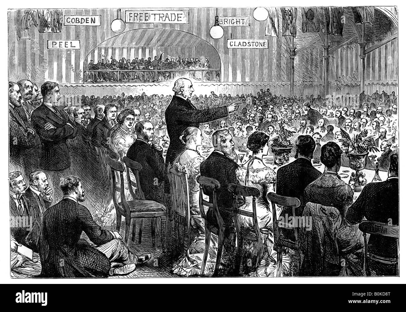 Political rally 19th century hi-res stock photography and images - Alamy