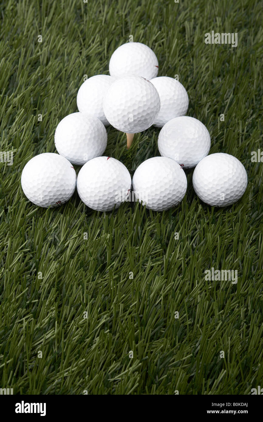 Golf balls still life hi-res stock photography and images - Alamy