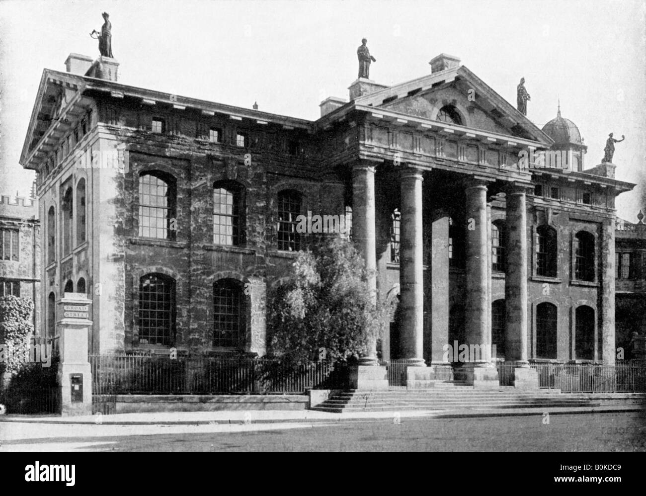 The Clarendon Building, Oxford, c1920. Artist: WF Taylor Stock Photo ...