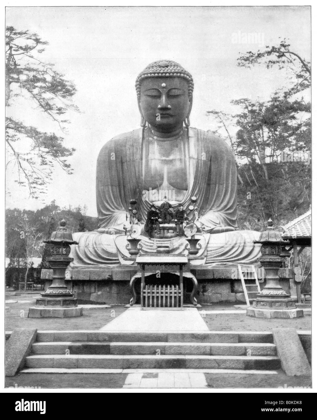 The Great Bronze Buddha, Japan, late 19th century. Artist: John L ...