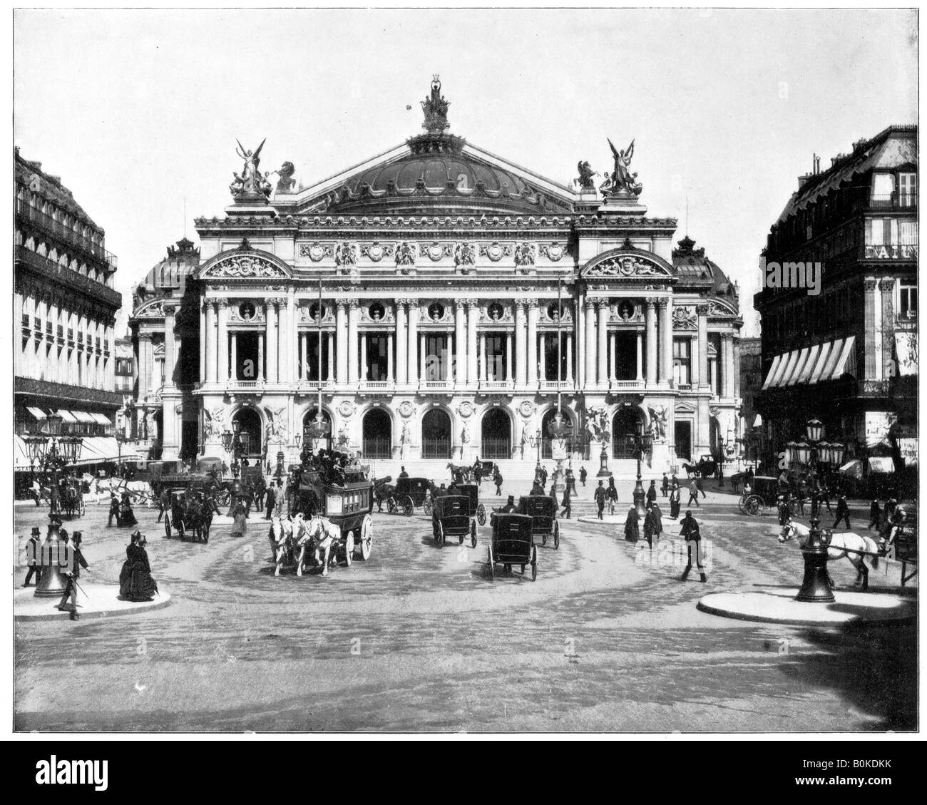 Grand Opera House, Paris, late 19th century. Artist: John L Stoddard ...