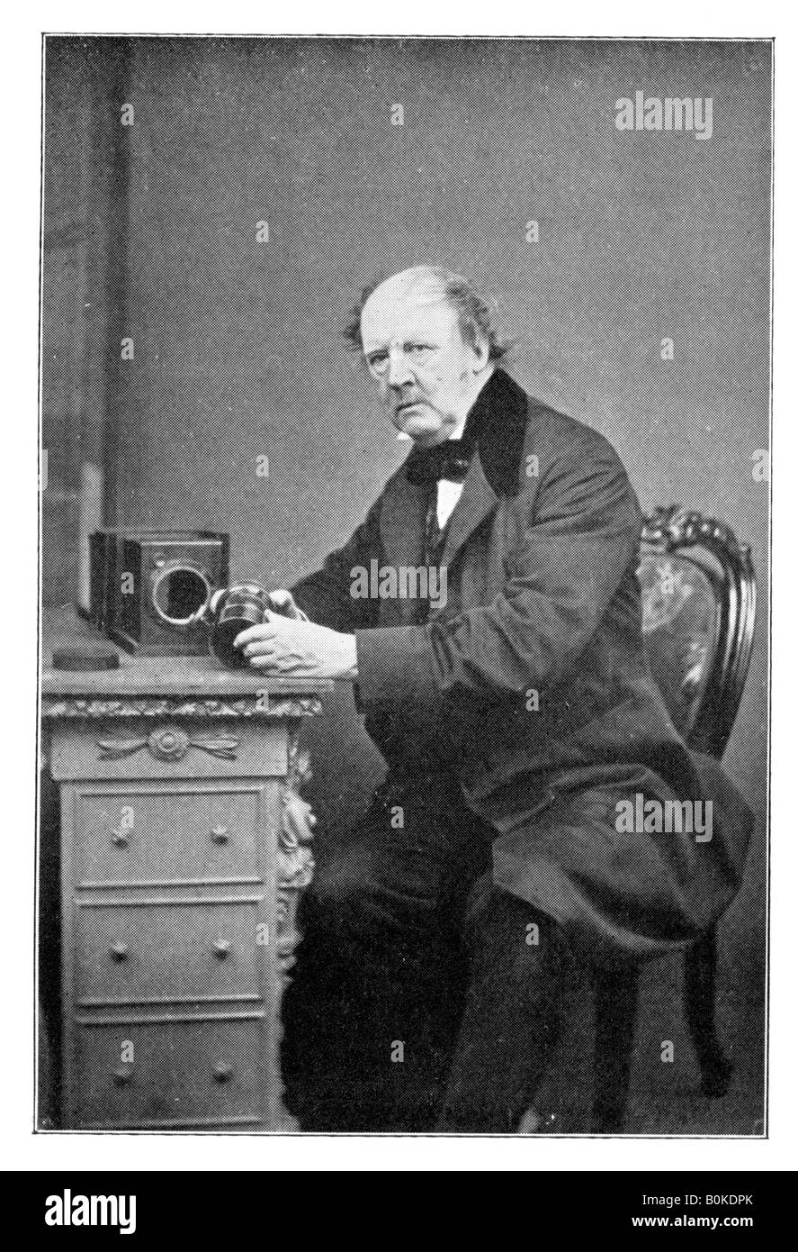 WH Fox Talbot, British photography pioneer, 1901. Artist: Unknown Stock ...