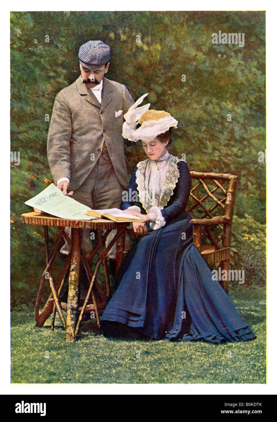 'Portraiture in Three Colours', 1901. Artist: Unknown Stock Photo - Alamy