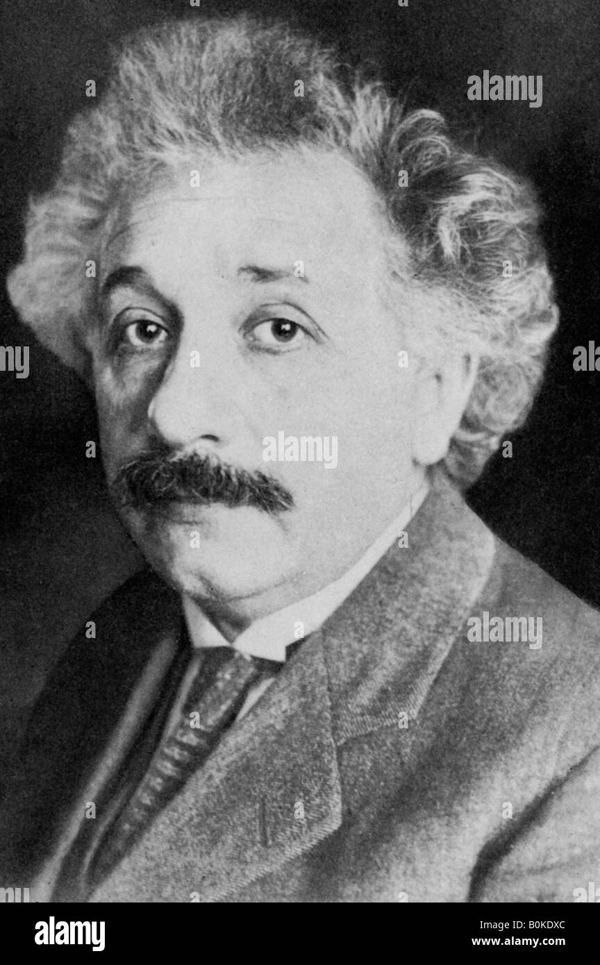Albert Einstein, German-Swiss mathematician and theoretical physicist ...