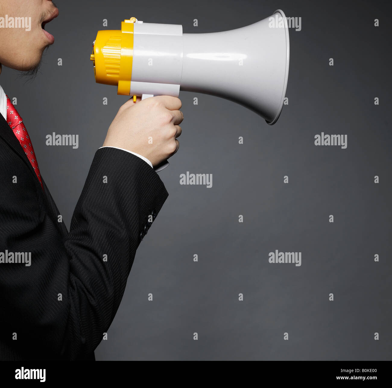 Bullhorn hi-res stock photography and images - Alamy