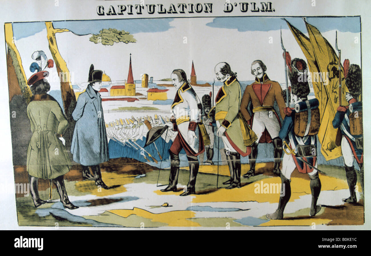 'Capitulation of Ulm', 17th October, 1805, 19th century. Artist ...