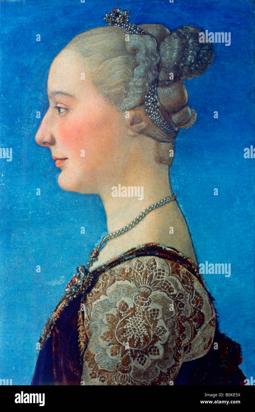 Antonio del pollaiuolo portrait hi-res stock photography and images - Alamy