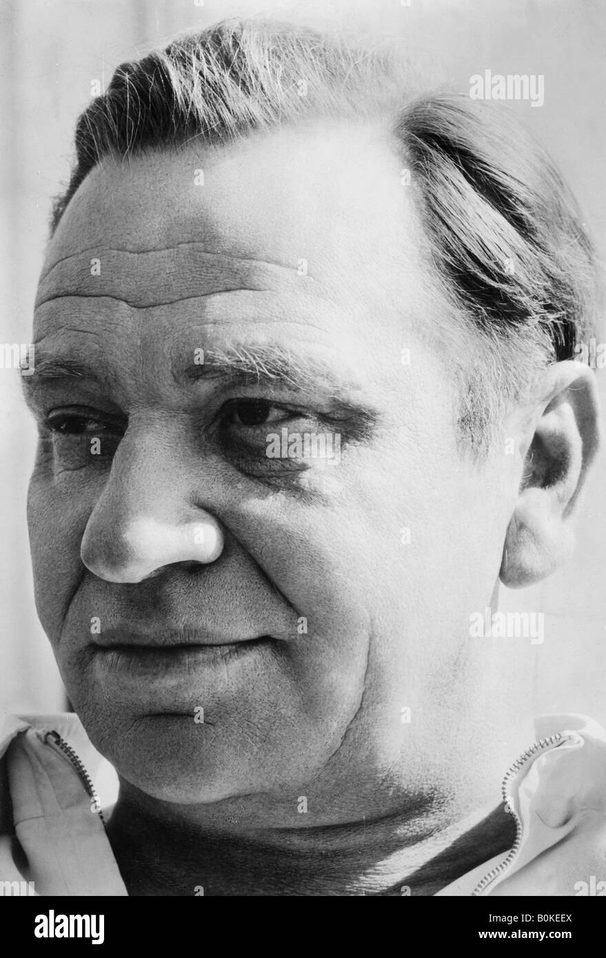 Wallace Beery (1885-1949), American actor, c1930s-c1940s. Artist ...