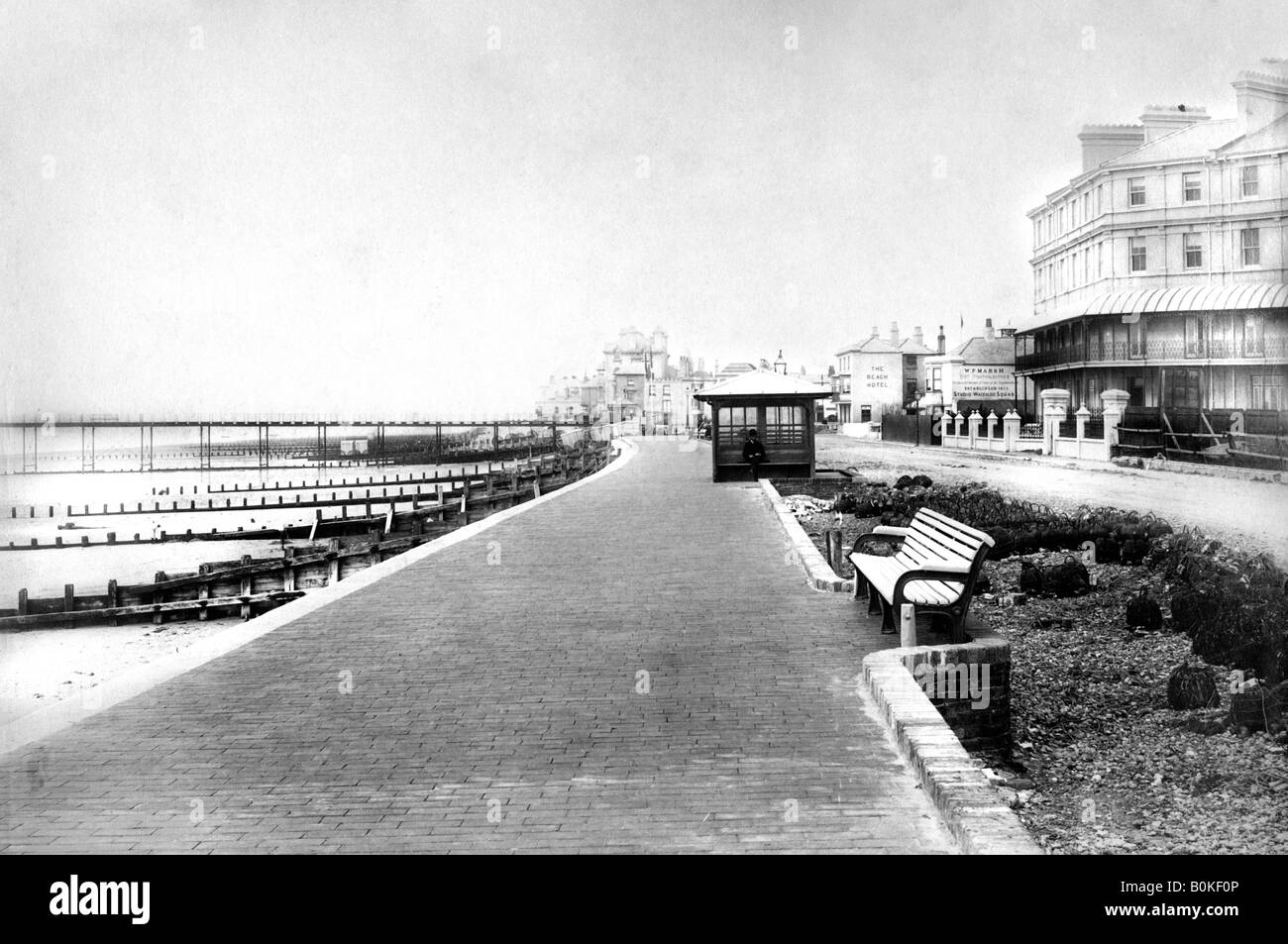 Bognor Parade, c1882. Artist: Unknown Stock Photo - Alamy