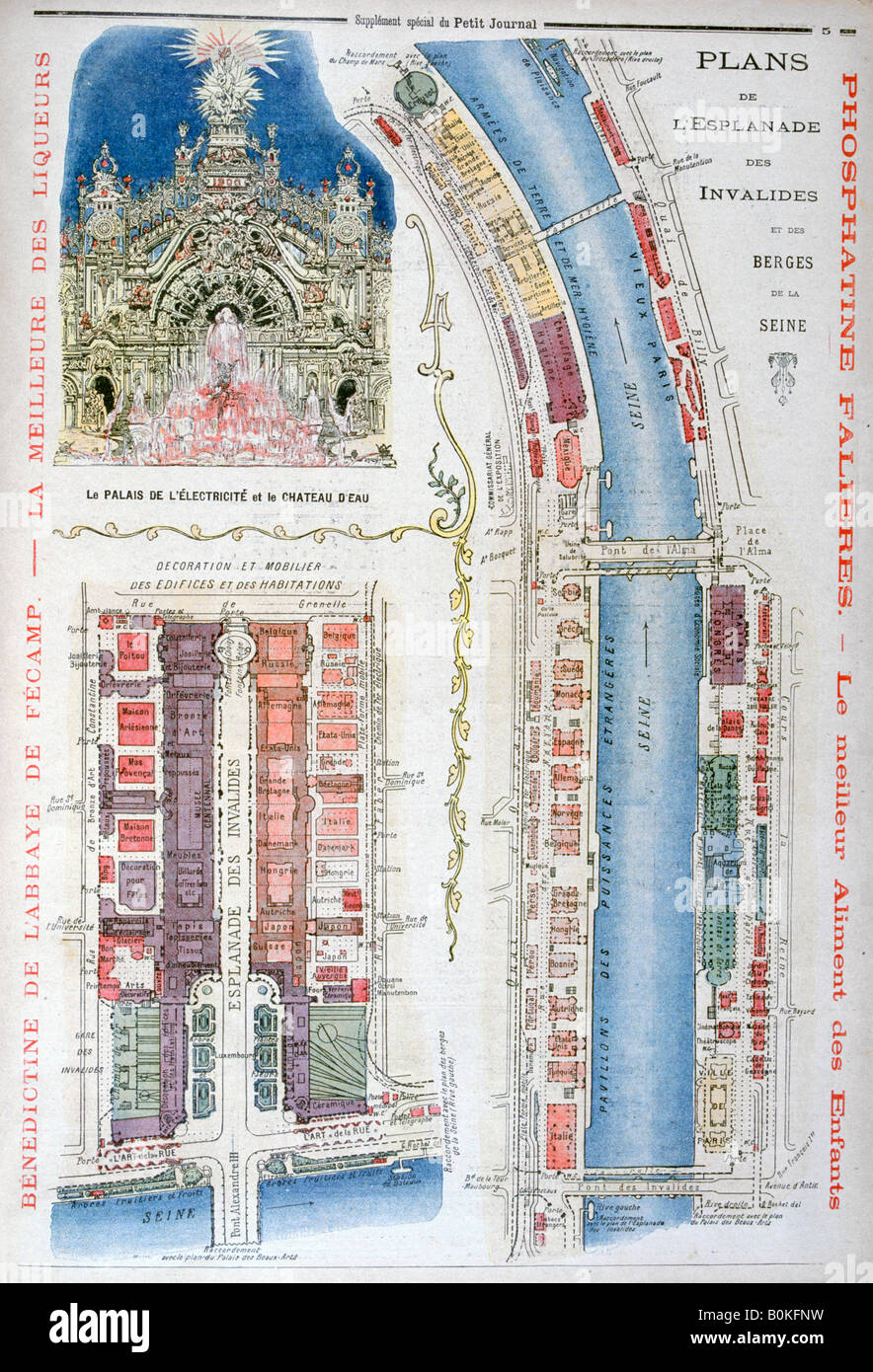 Plan de 1889 hi-res stock photography and images - Alamy