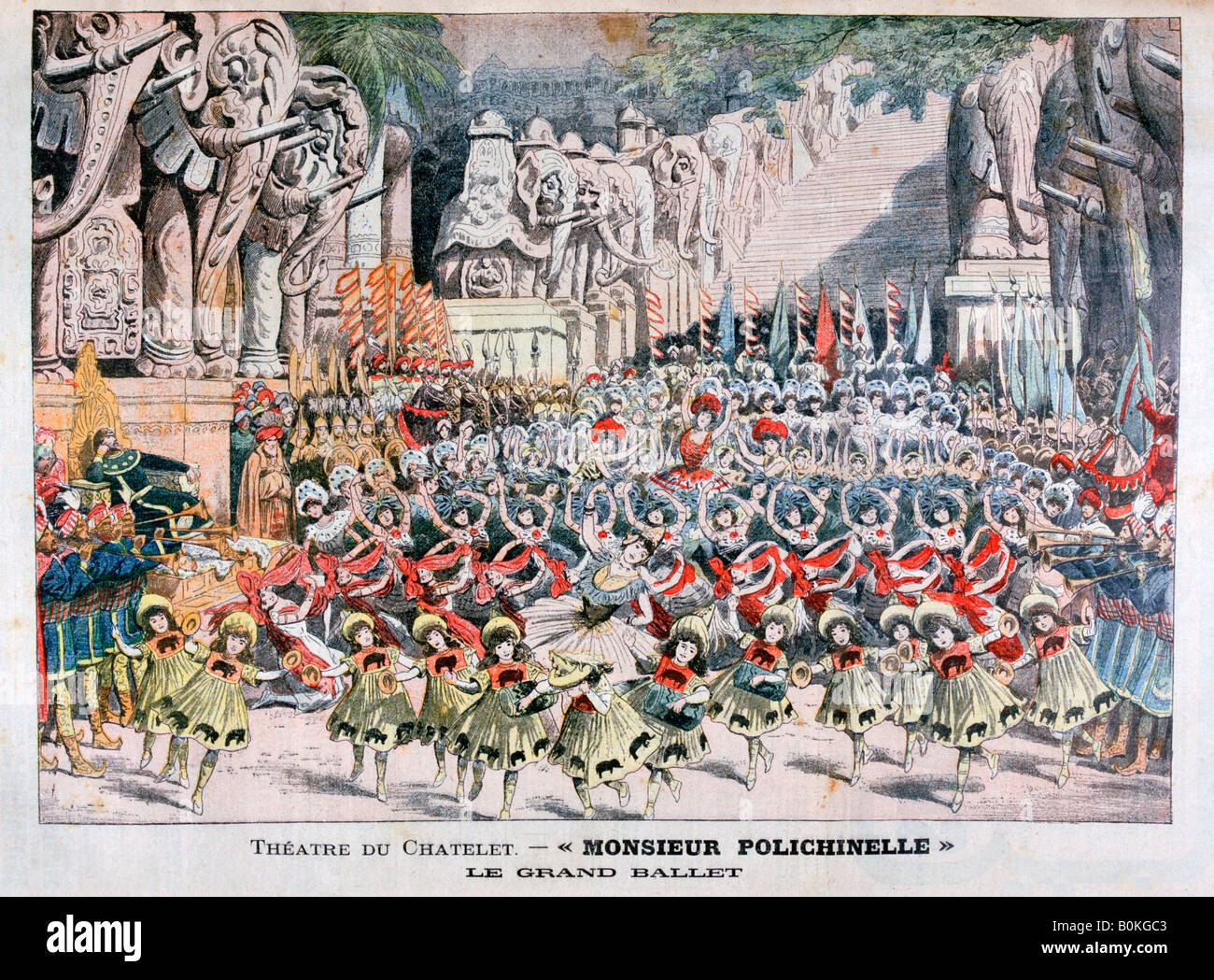 The Grand Ballet, Theatre du Chatelet, Paris, 1904. Artist: Unknown ...