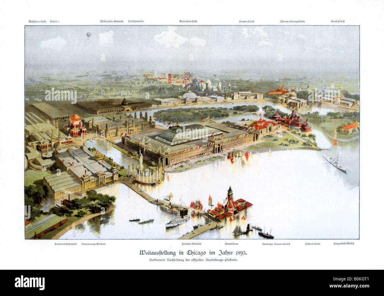 World's Columbian Exposition of 1893, (Chicago World's Fair), 1900 ...