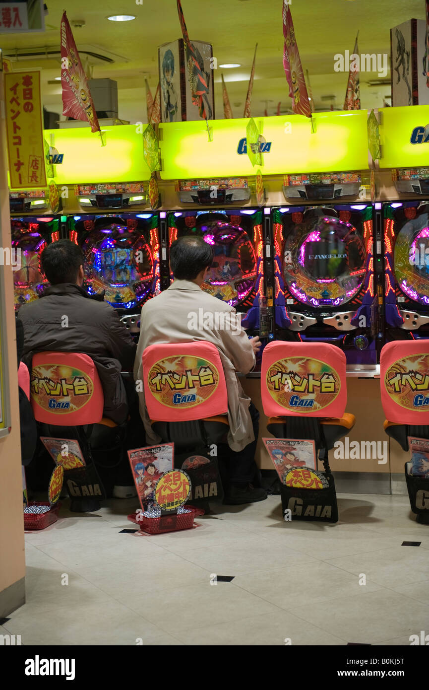 Japan,Tokyo. Pachinko parlour Stock Photo - Alamy