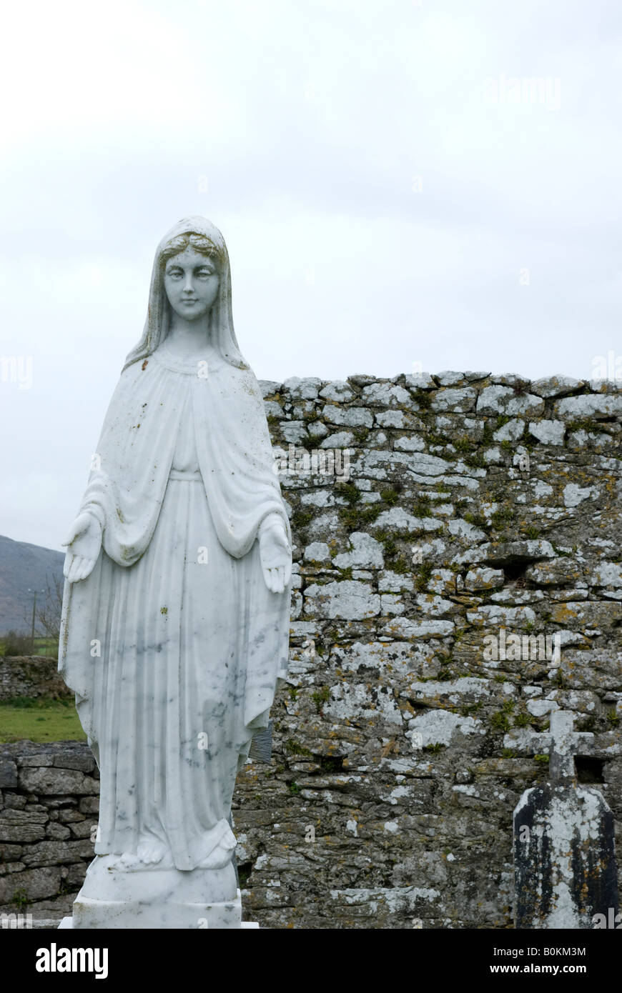 Virgin catholic tombs cemetery hi-res stock photography and images - Alamy