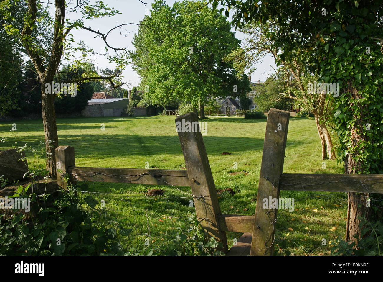 Biddestone Wiltshire England Stock Photo - Alamy