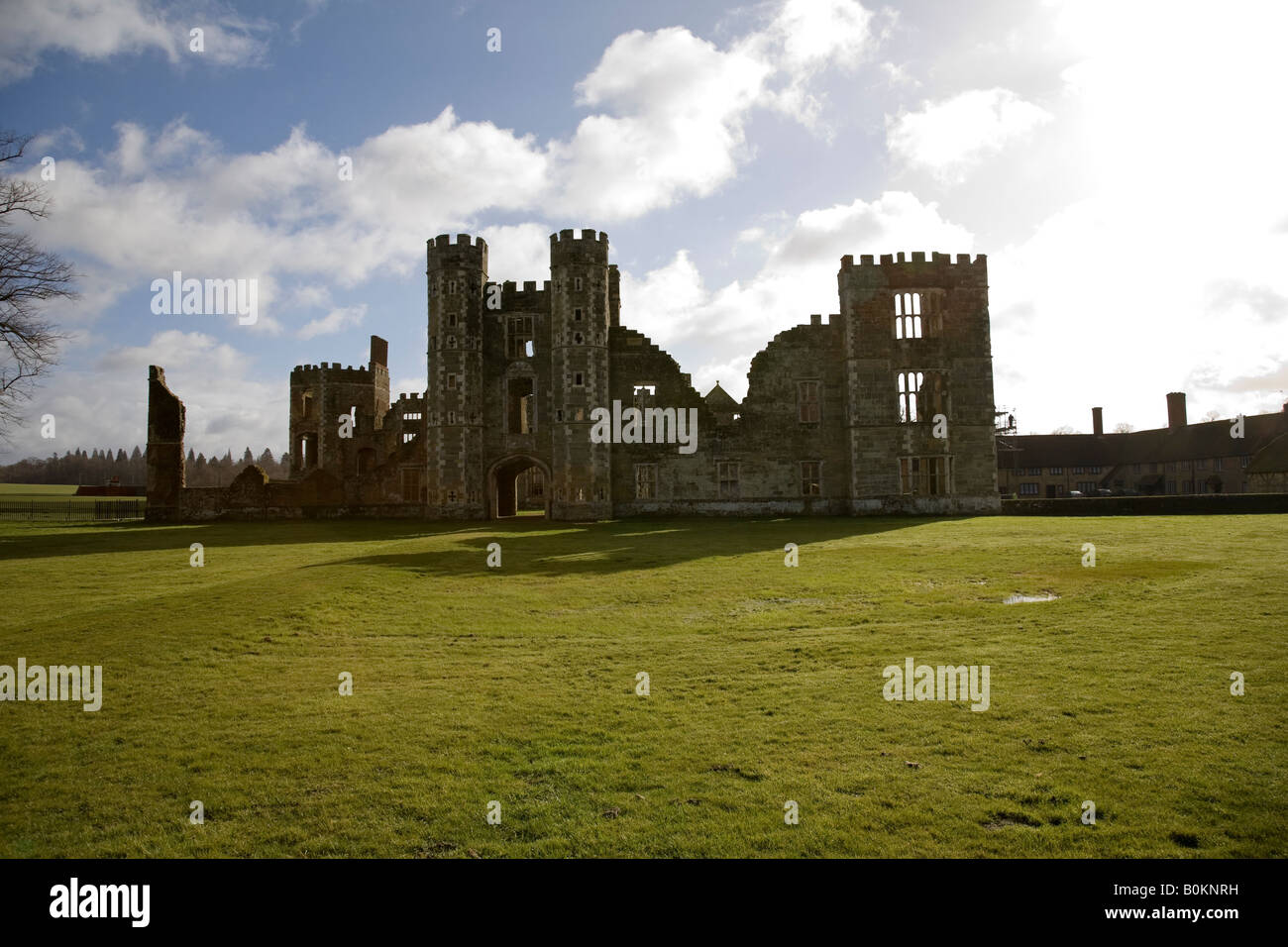 Cowdray Ruins, Midhurst, West Sussex, England Stock Photo - Alamy