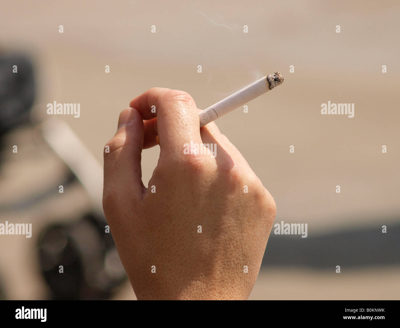 Smoking outside a pub Stock Photo - Alamy