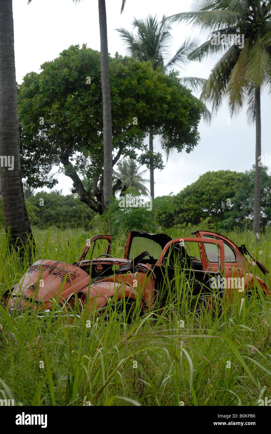 Trashed car hi-res stock photography and images - Alamy