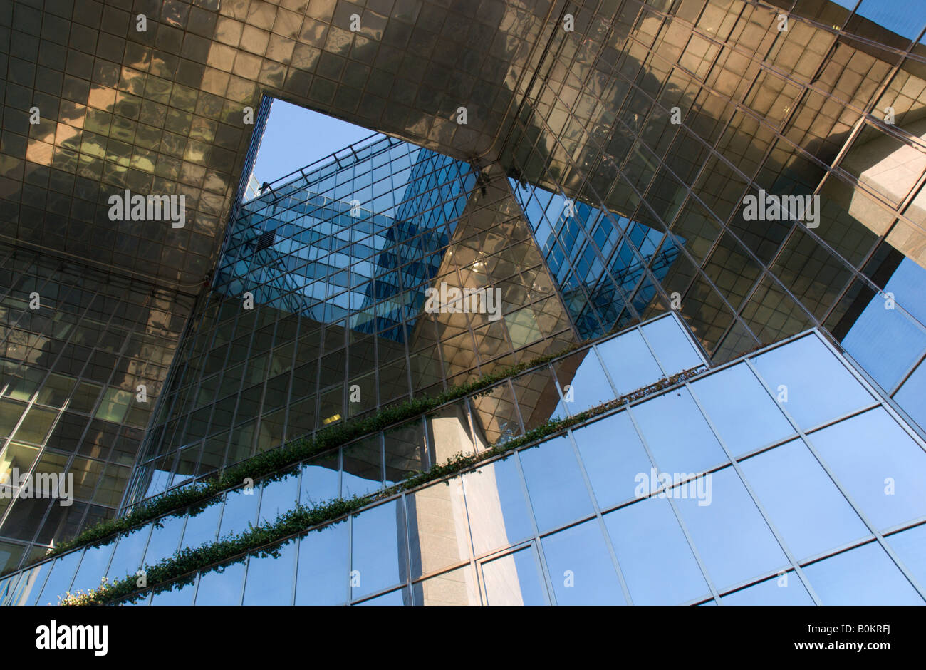 Modern architecture with reflections in glass London UK Stock Photo - Alamy