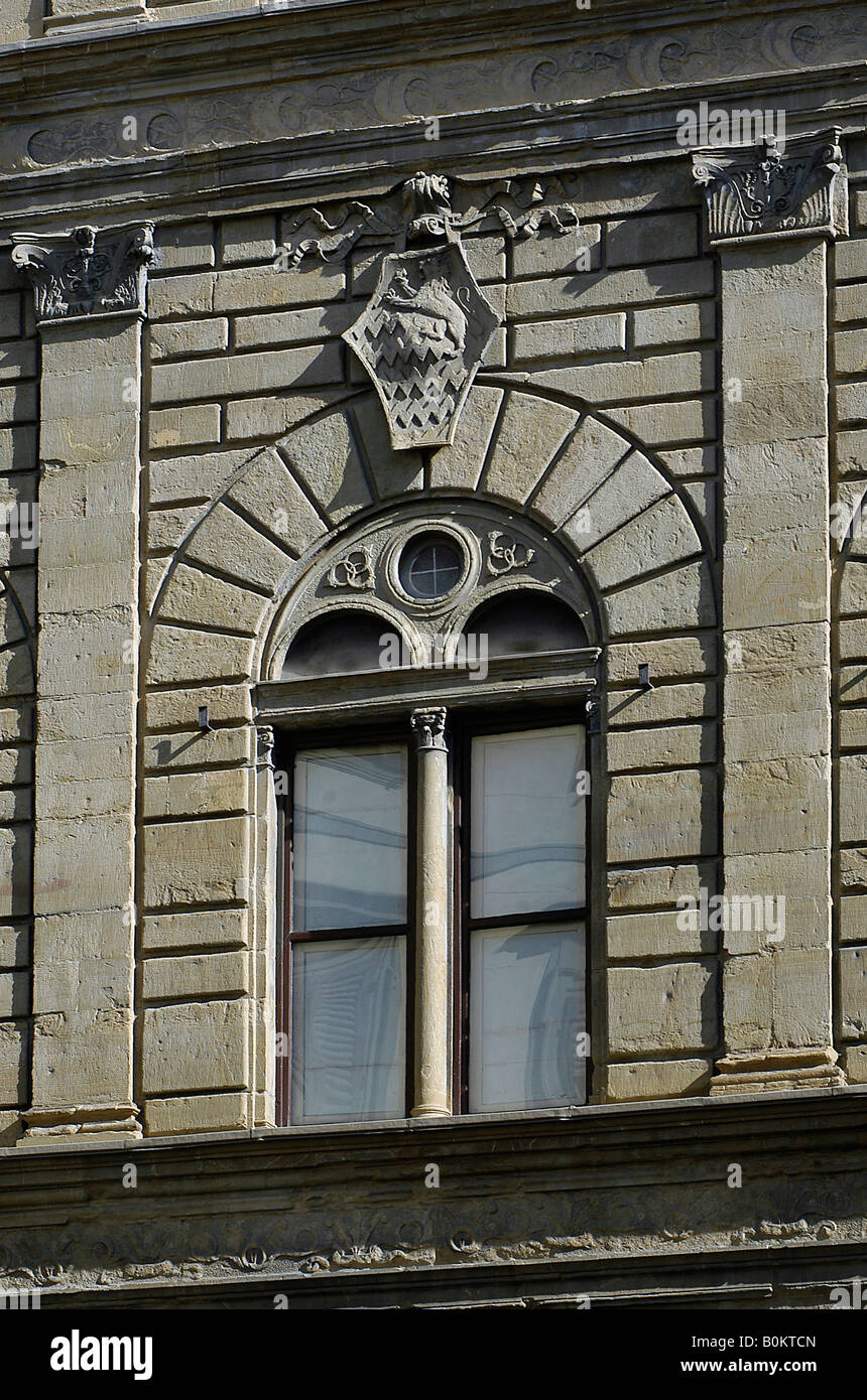 Leon Battista Alberti palais Rucellai architecture Stock Photo - Alamy