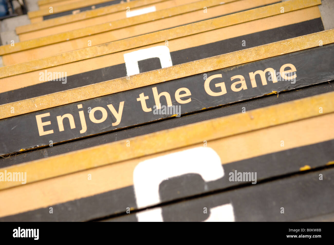 Football stand hi-res stock photography and images - Alamy