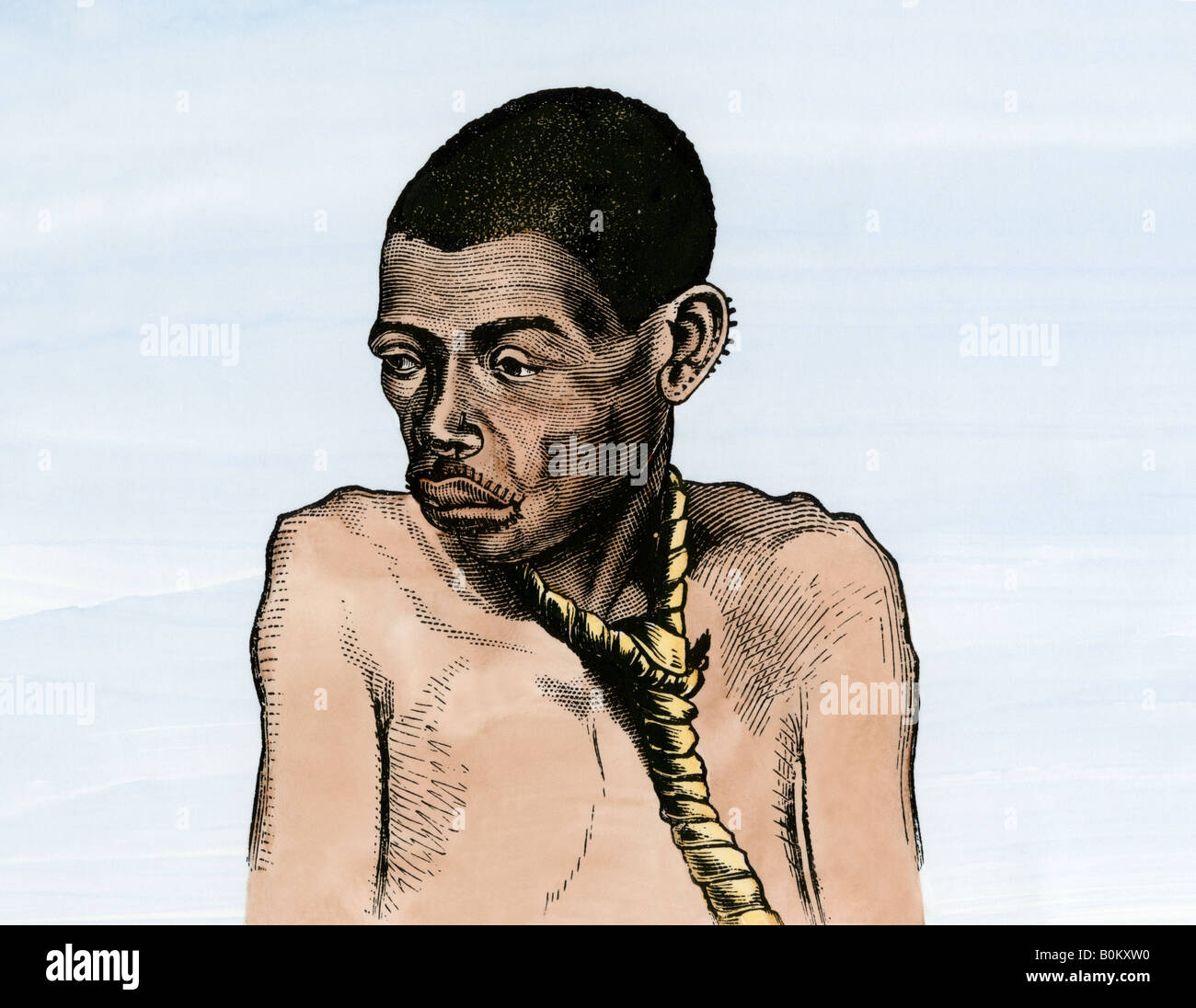 Slave shackles africa hi-res stock photography and images - Alamy