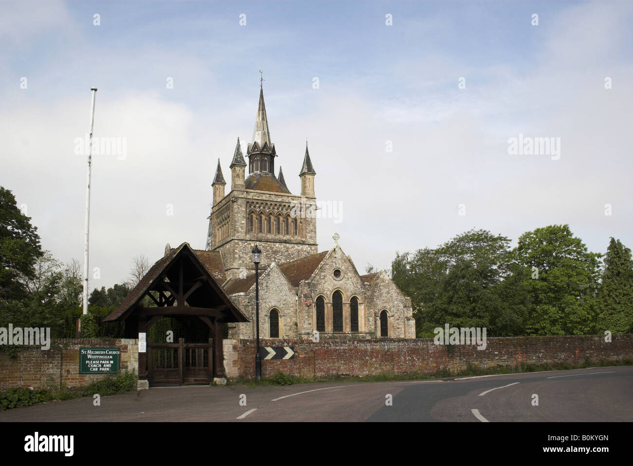 St Mildred's Church, Whippingham, Isle of Wight Stock Photo - Alamy
