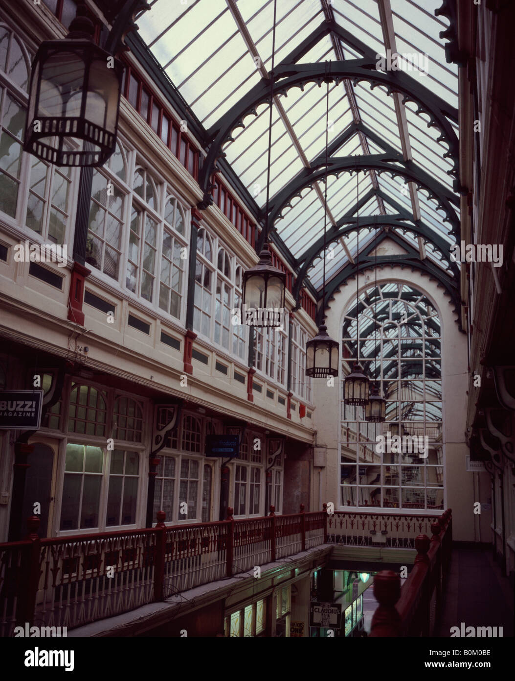 Shops inside Castle Arcade Cardiff Wales Stock Photo - Alamy