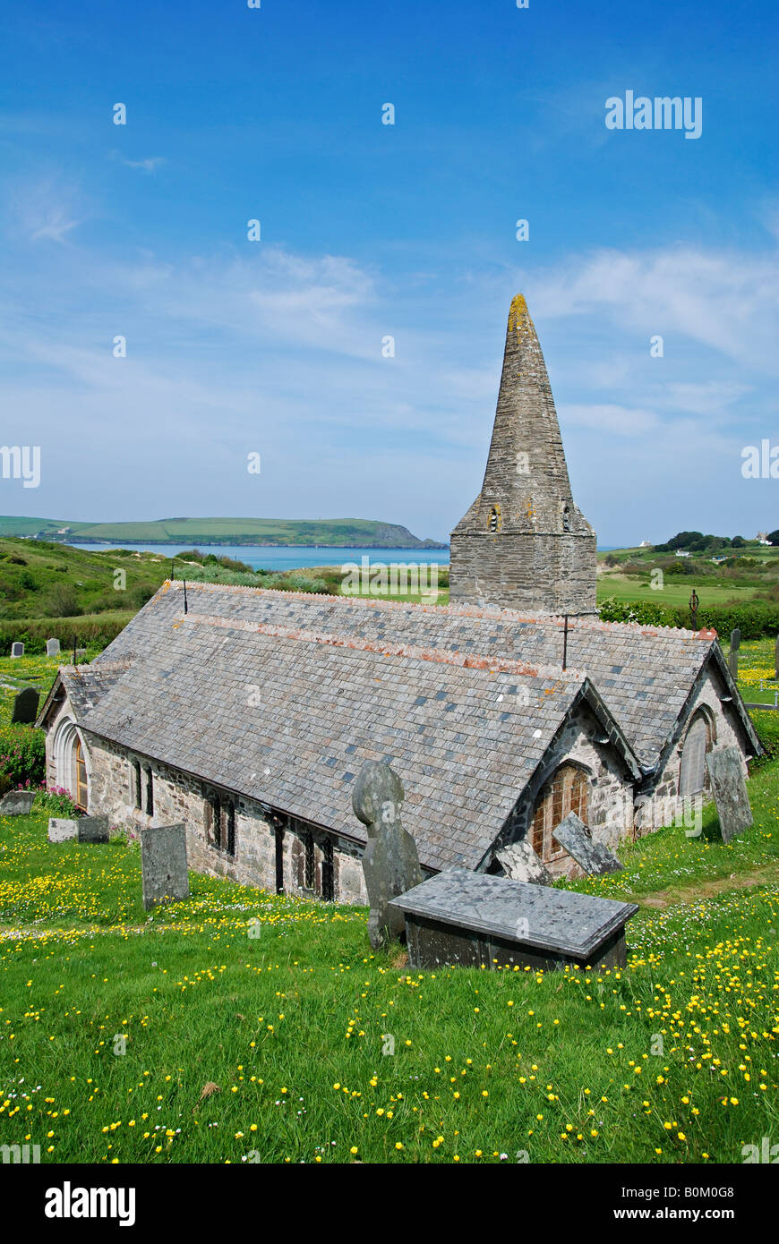 St enodoc hi-res stock photography and images - Alamy