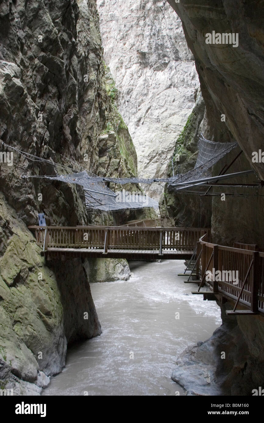 Gorges du Trient Switzerland September 2007 Stock Photo - Alamy