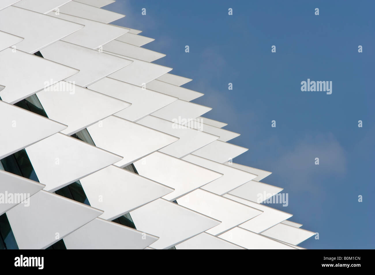 Close up of the Roof of the Esplanade Concert Hall Stock Photo - Alamy