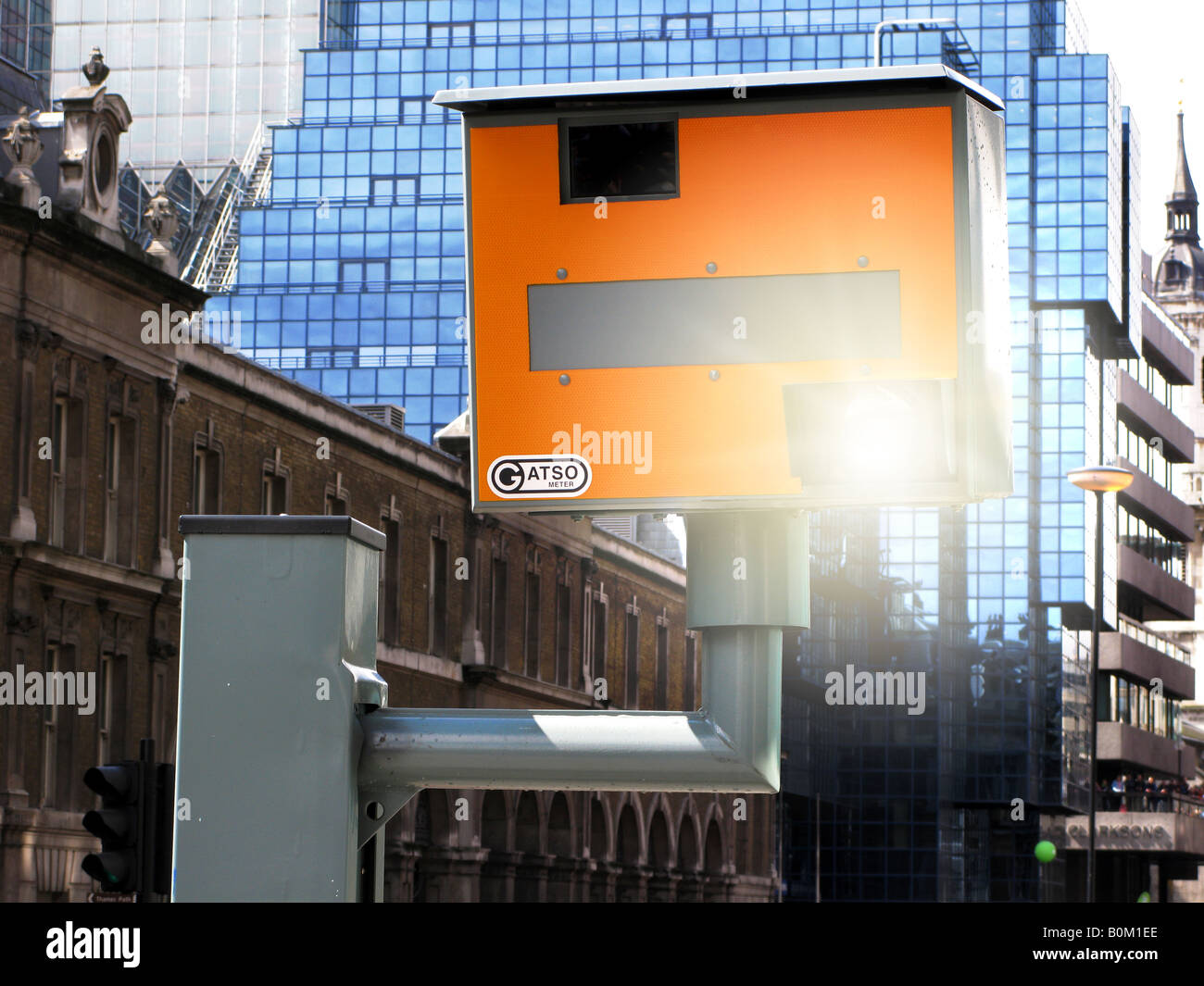 Gatso Speed/Traffic Camera, London Stock Photo - Alamy