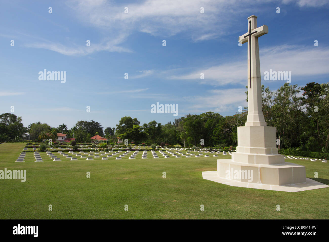 World War 2 Memorial, Pulau Labuan, Sabah, Malaysian Borneo Stock Photo ...