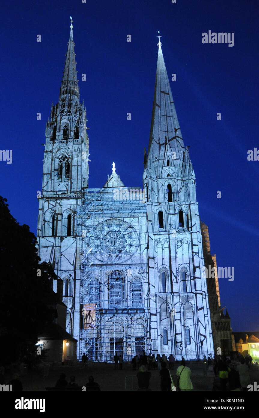 Chartres cathedral labyrinth france hi-res stock photography and images ...
