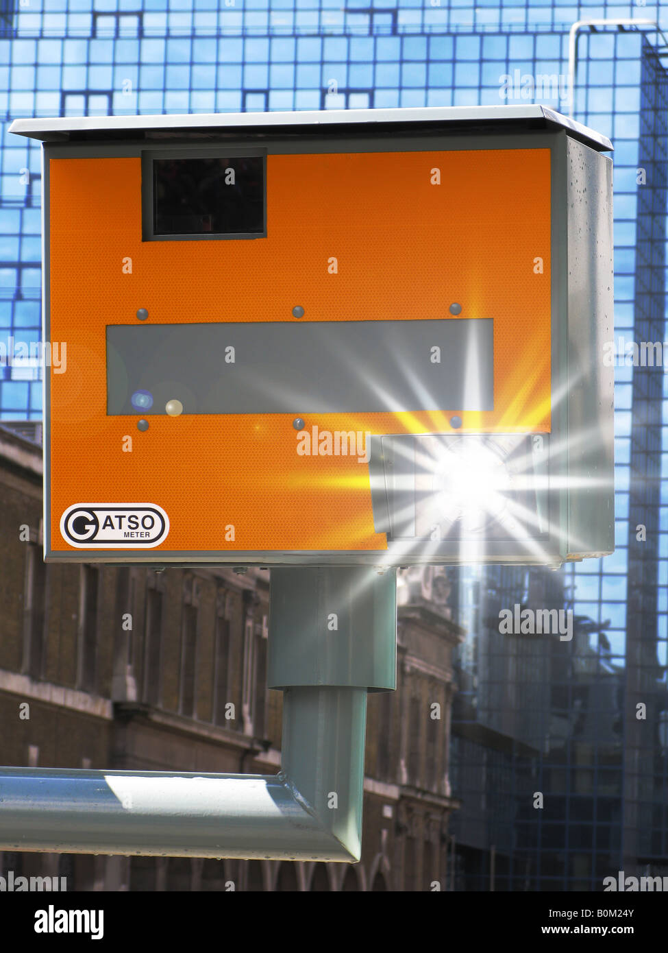 Gatso Speed/Traffic Camera, London Stock Photo - Alamy