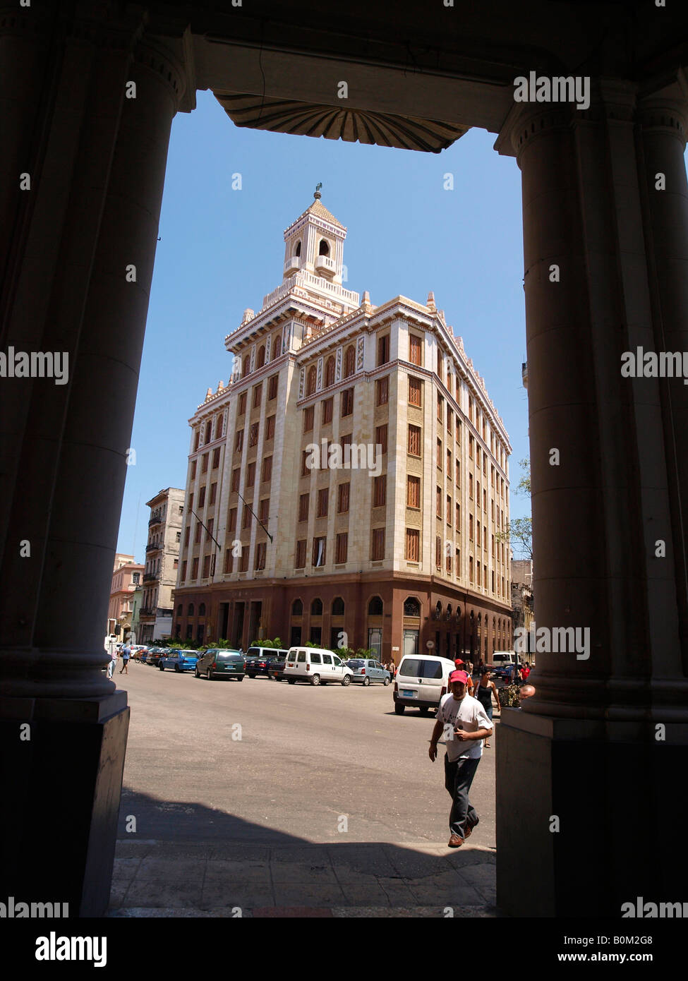 Bacardi Building Edificio Bacardi Old Havana Vieja Havana Cuba Stock ...