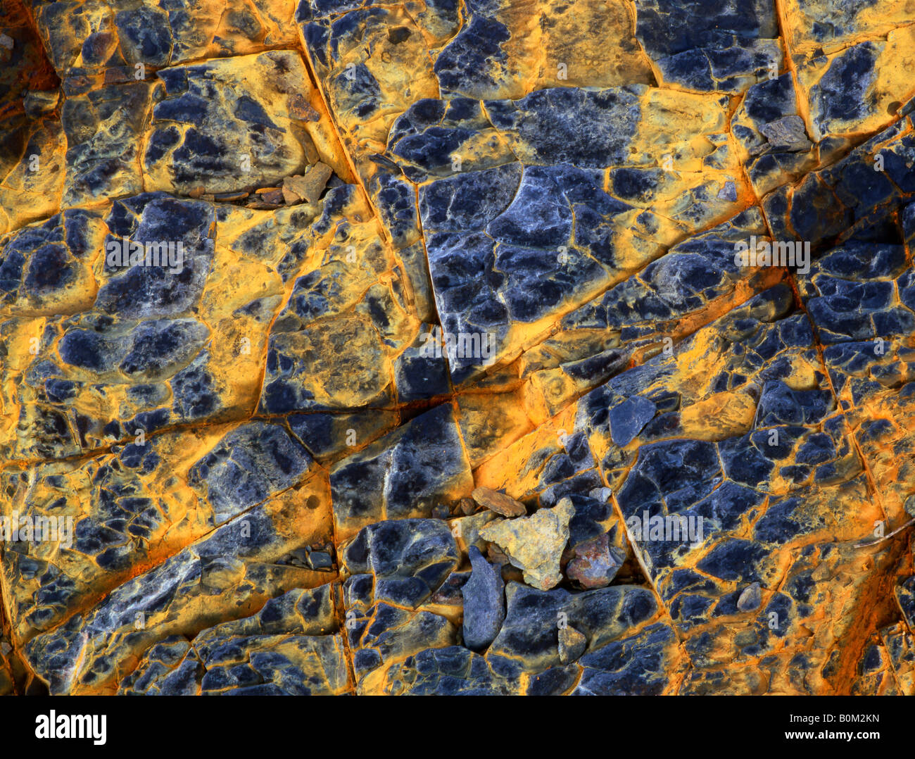Sandymouth rock detail hi-res stock photography and images - Alamy