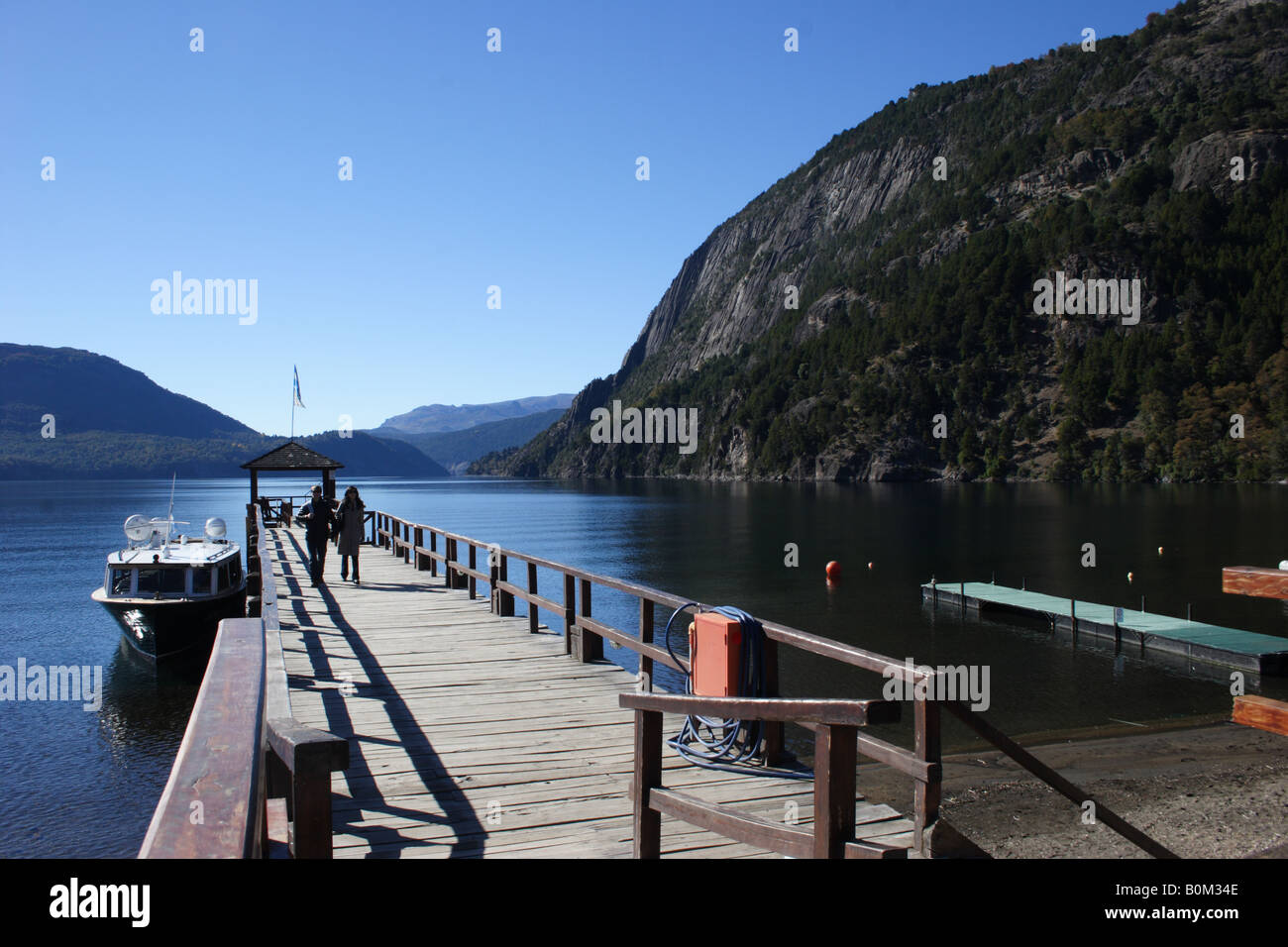 Quila-Quina dock 2 Stock Photo - Alamy