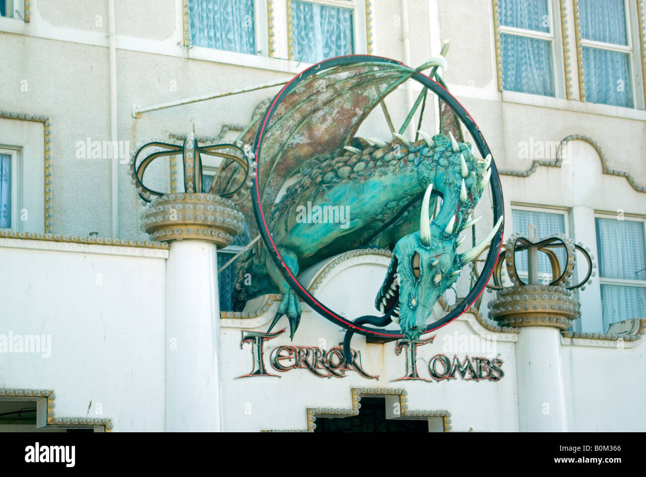 Terror Tombs, Rhyl Stock Photo - Alamy