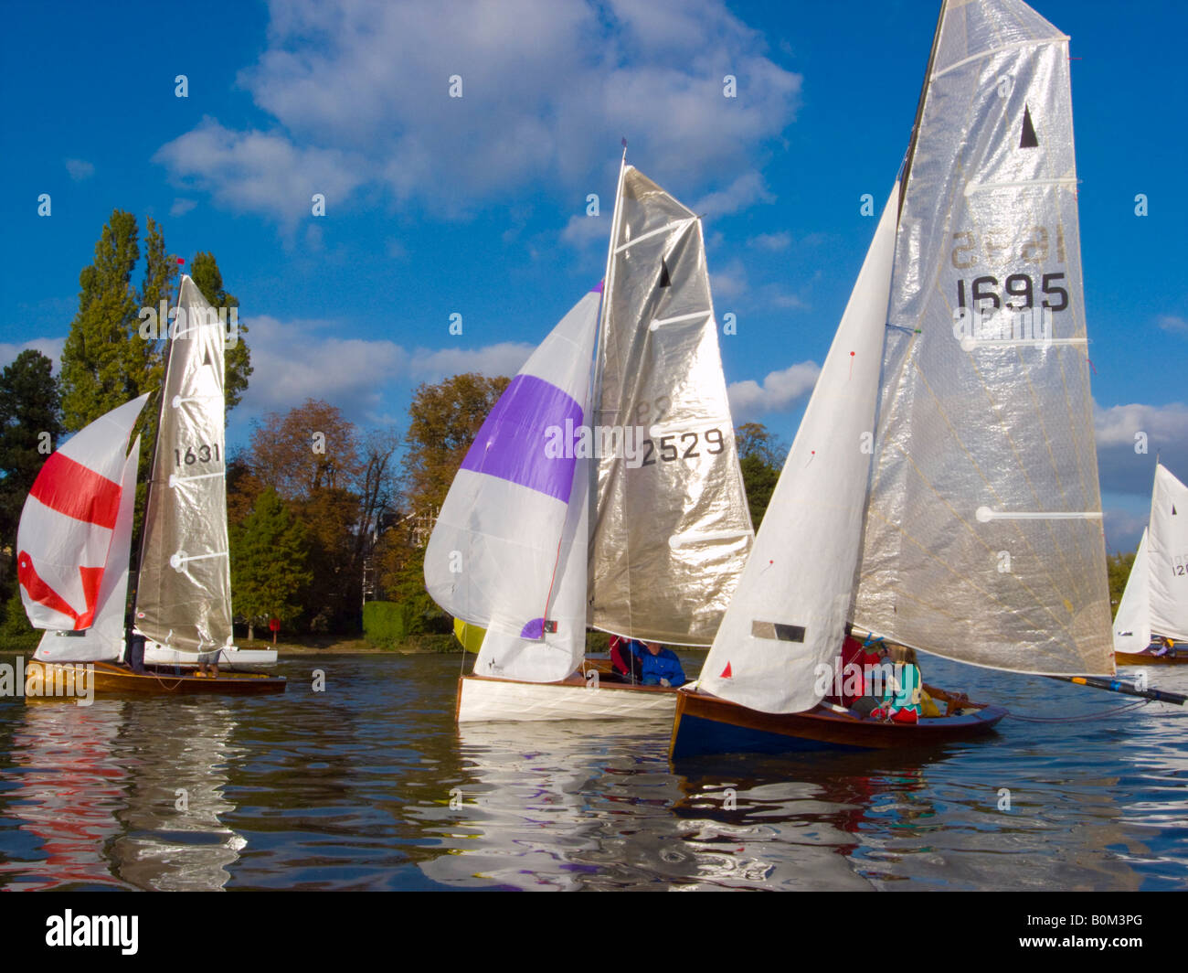 Europe UK england london hampton sailing Stock Photo - Alamy