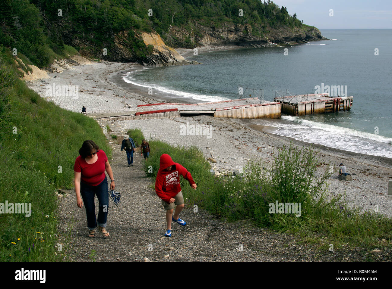 Forillon National Park Gaspe Peninsula Quebec Stock Photo - Alamy