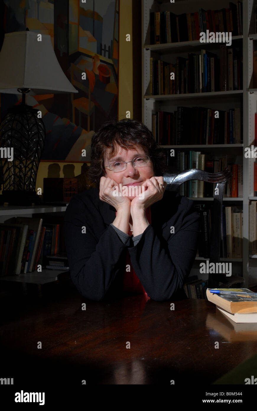 Author and migraine sufferer Sue Limb from Gloucestershire Stock Photo ...