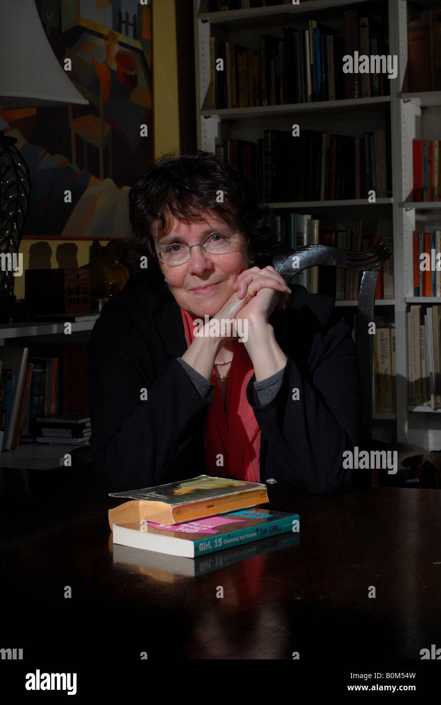 Author and migraine sufferer Sue Limb from Gloucestershire Stock Photo ...